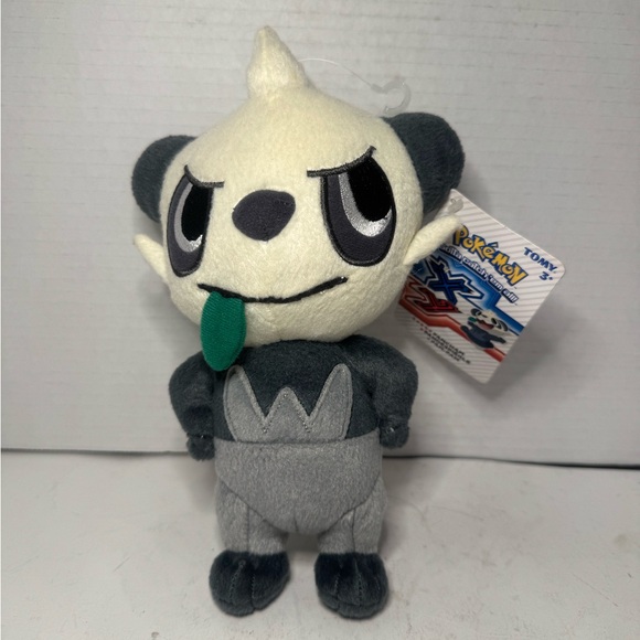 Pokemon | Other | Pokemon Pancham Panda Bear Plush Stuffed Toy 9 Tomy ...